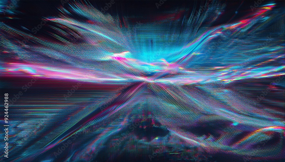 black and white background, explosion of light, portrait of a woman ...