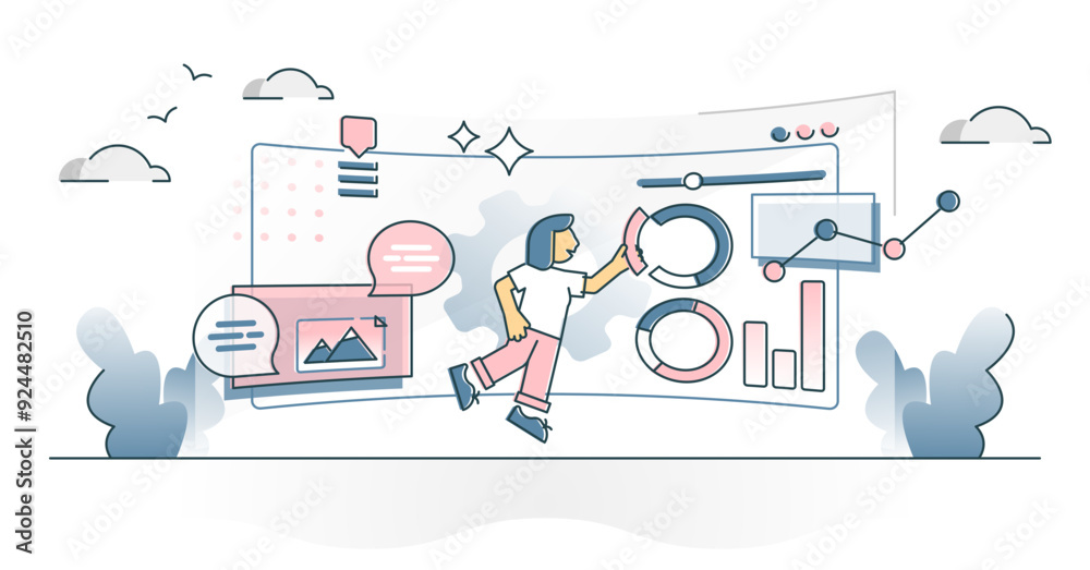 Virtual work with digital online document processing job outline ...