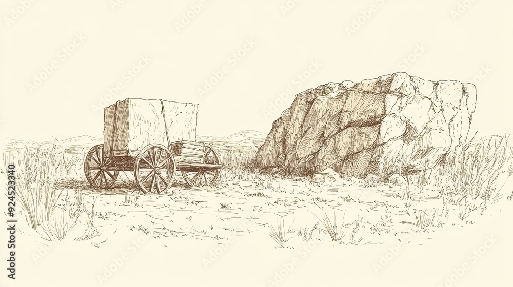 Faith-Inspired Biblical Illustration: The Ark Returned to Israel, Cart ...