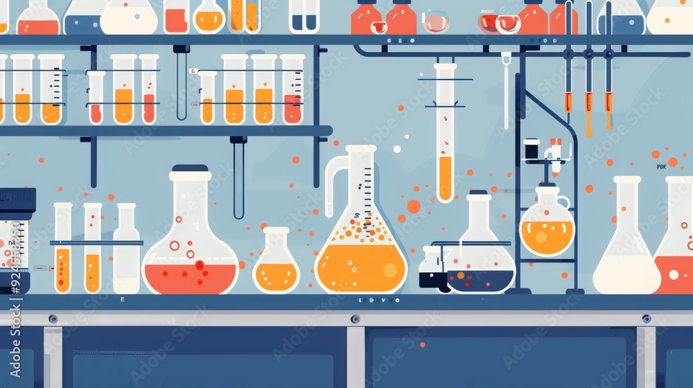 Illustration of a chemical kinetics experiment, featuring methods for ...
