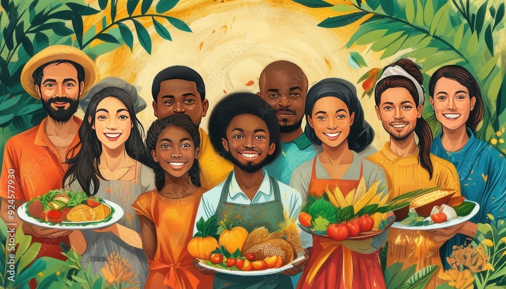 United hands lift a world of nourishment on World Food Day, cultivating ...