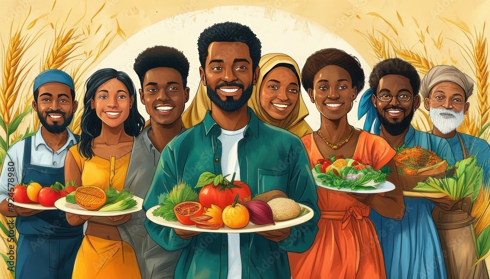 United hands lift a world of nourishment on World Food Day, cultivating ...