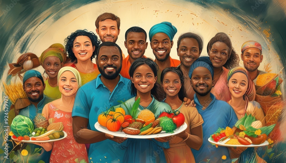 United hands lift a world of nourishment on World Food Day, cultivating ...