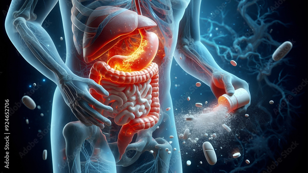 A beautifully created, realistic HD image depicting the process of ...