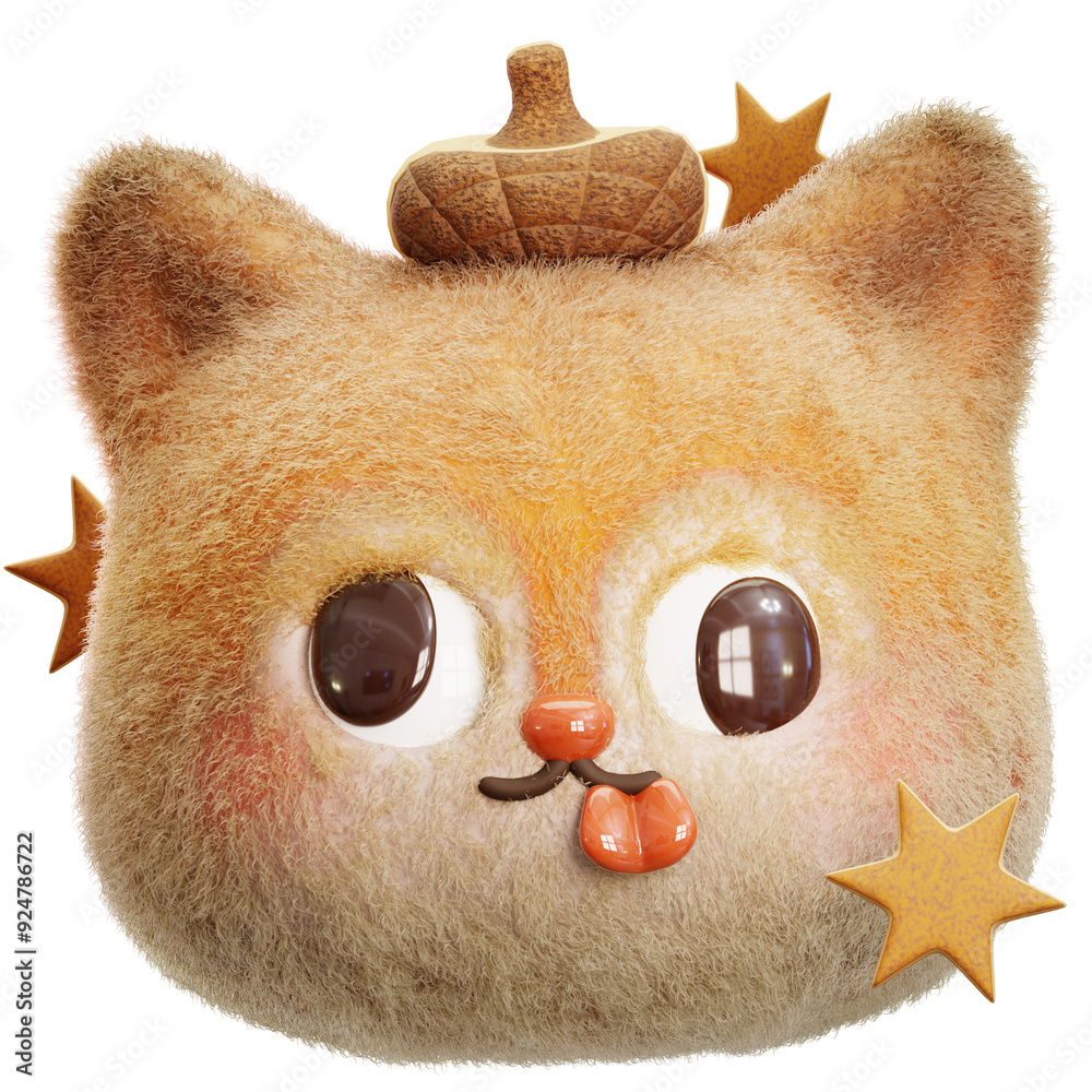 squirrel zany face, tongue out and eyes express silliness. goofy ...