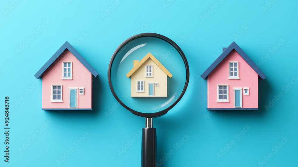 A visual representation of online house searching and property value ...