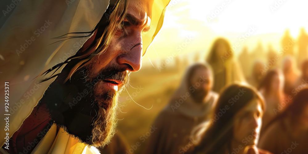 The Second Coming: The Glorious Return of Christ - Visualize a scene of ...