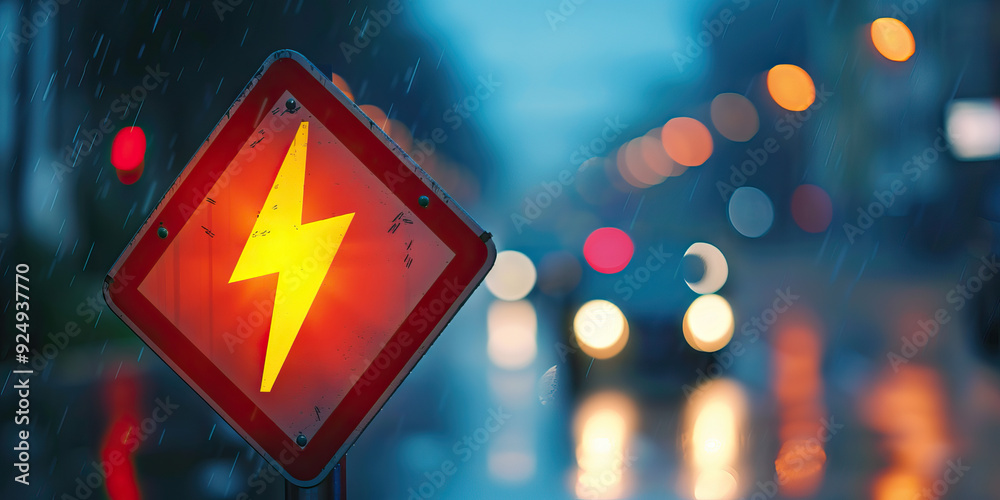 Lightning Safety: Staying Safe During Thunderstorms - Picture a sign ...