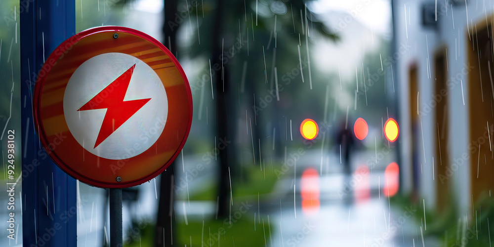 Lightning Safety: Staying Safe During Thunderstorms - Picture a sign ...