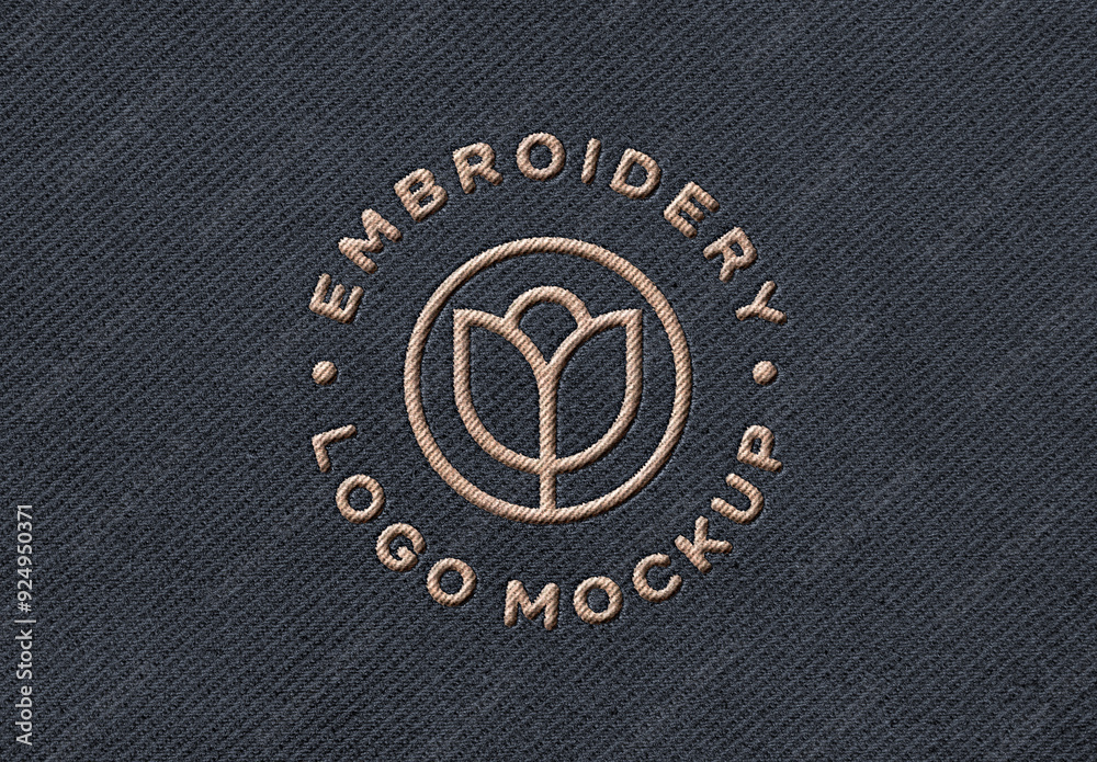 Stitching Embroidery Mockup Stock Template | Adobe Stock