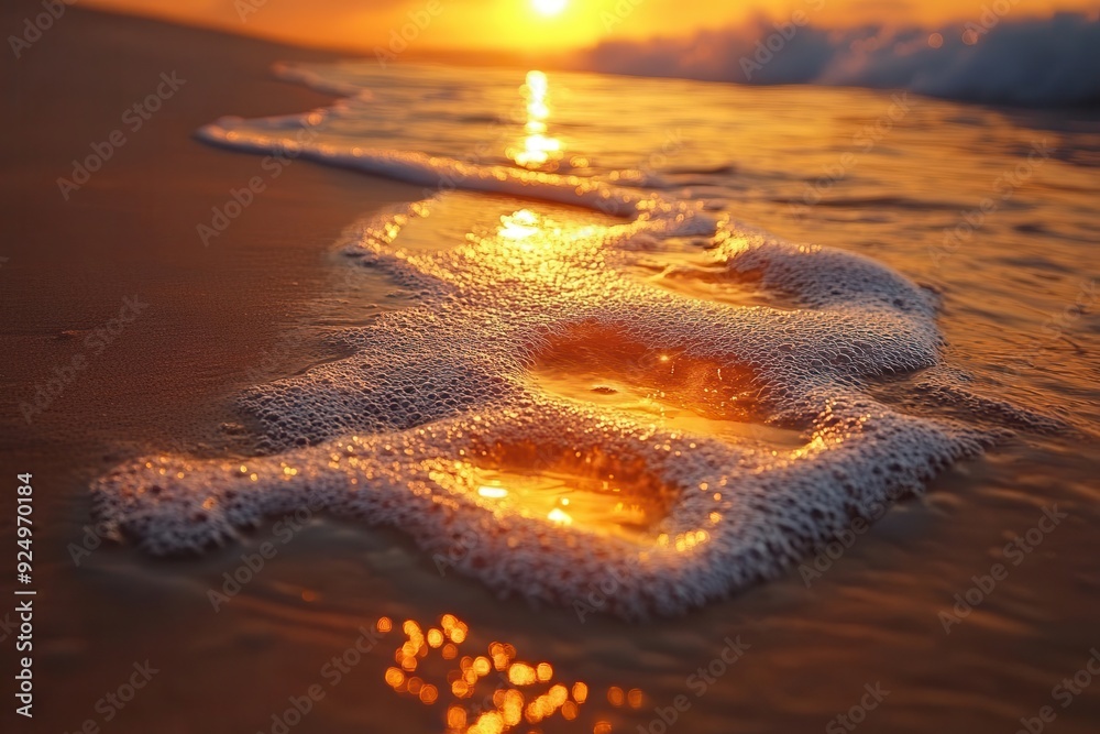 divine footprints glowing ethereal footsteps of jesus trailing across ...