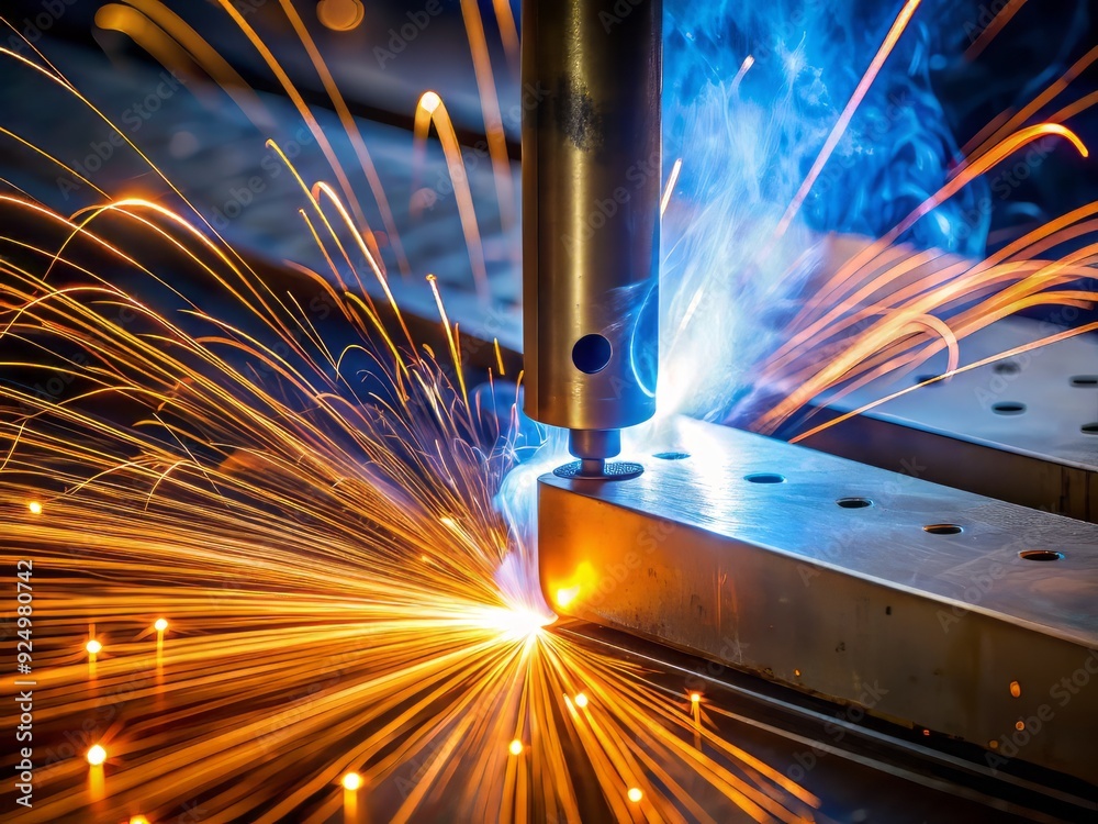 Magnetic particle inspection reveals defects on a weld test coupon ...