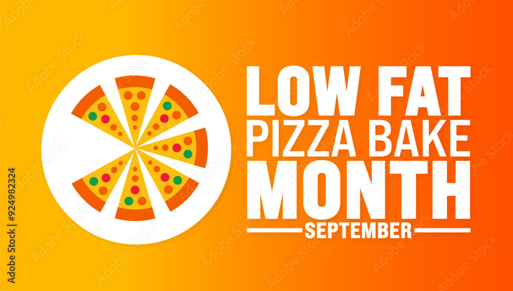 Low Fat Pizza Bake Month is observed every year in September. Holiday ...