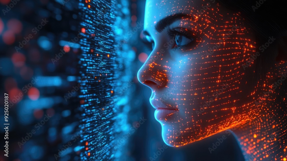 Data scientist using generative AI to simulate complex models ...