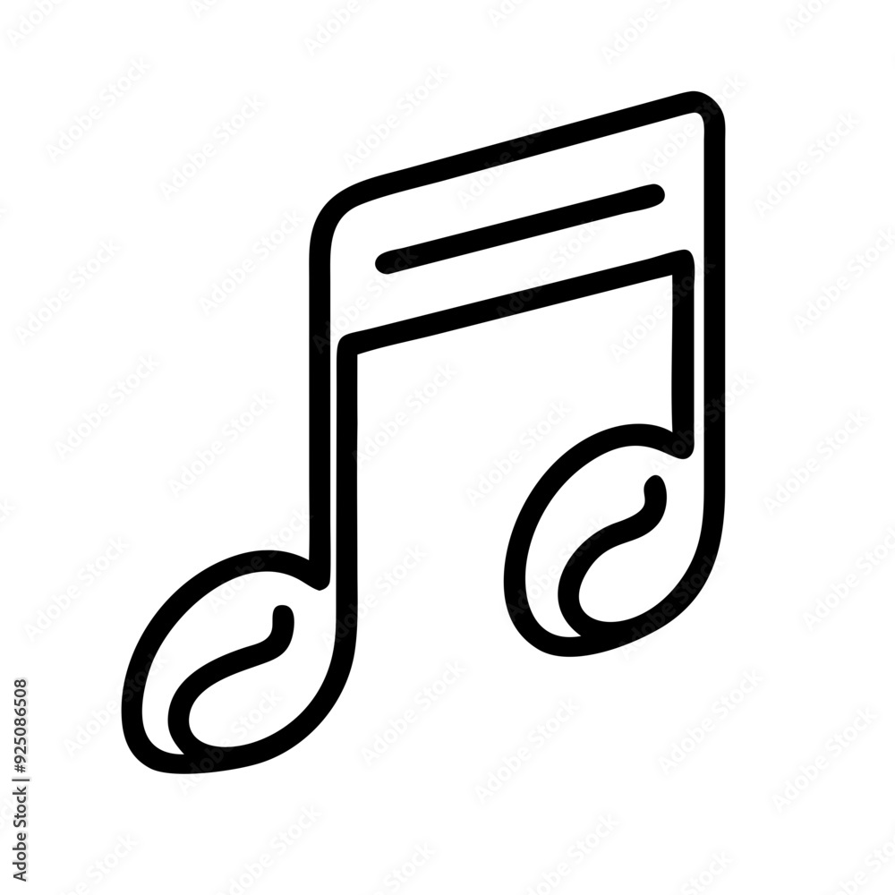 Musical note icons symbolize the universal language of music. These ...