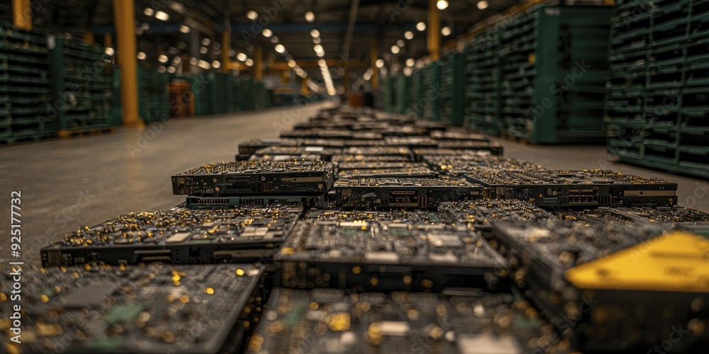Visualizing the importance of responsible e-waste disposal featuring ...