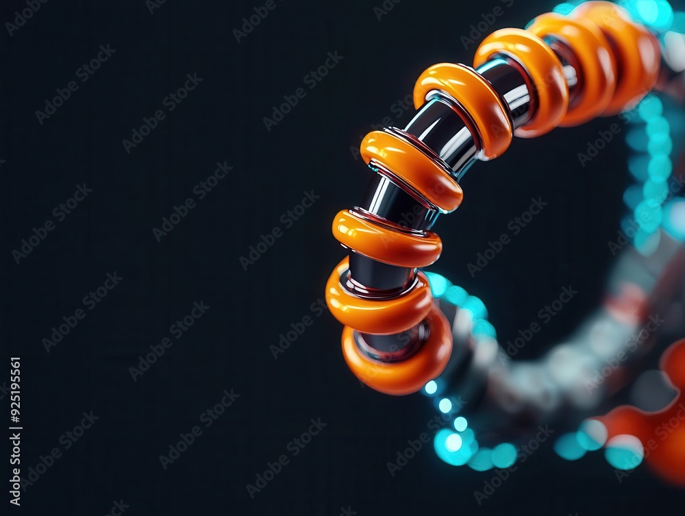 Mechanical linkage with motion dynamics, engineering design, 3D ...