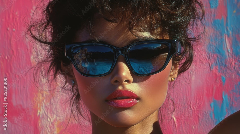 Iconic 80s Celebrity Posters, vibrant depictions of legendary figures ...