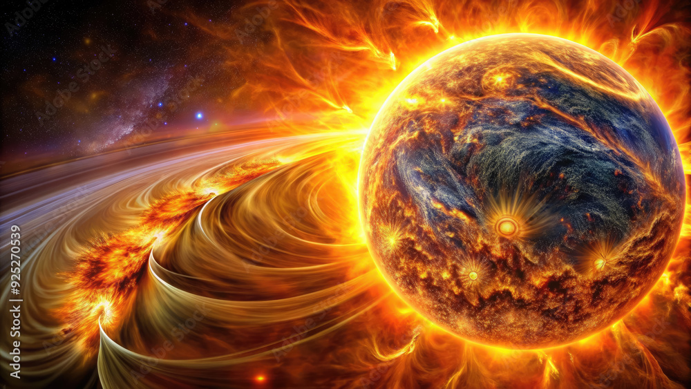 solar flares, magnetic storm, star, space, fire, flame, universe, Sun ...