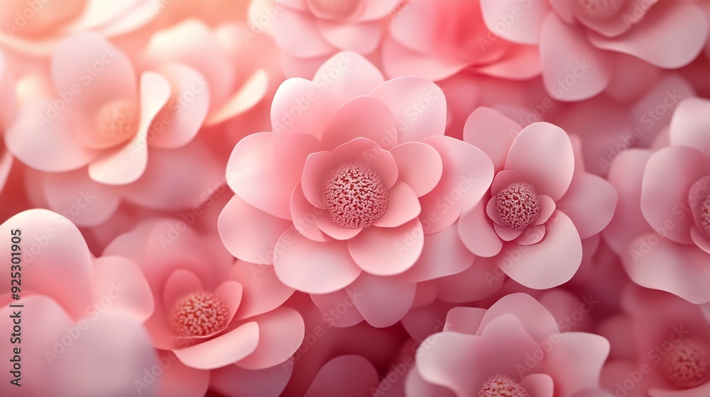 Nature of pink flower in garden using as cover page background natural ...