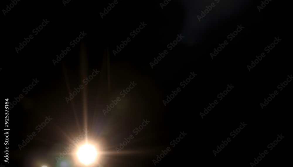 sunbeam sunlight beam sunshine sunset bright. Isolated white light rays ...