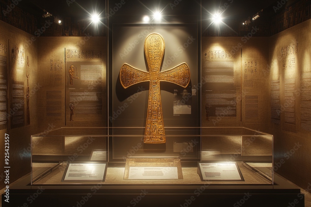 Ankh Museum Display Ancient Egyptian, Coptic Christianity Religion ...
