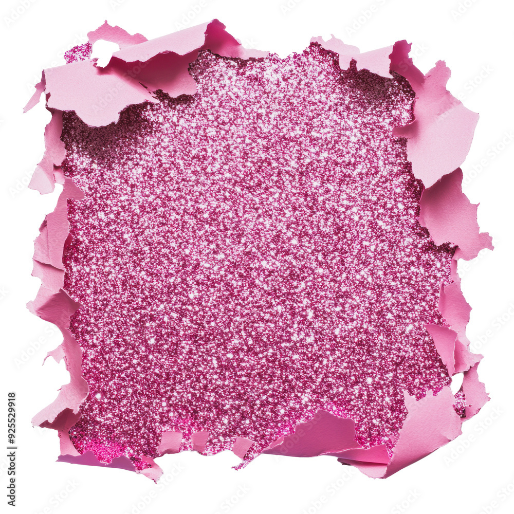 PNG Pink glitter background with torn paper edges Stock Photo | Adobe Stock