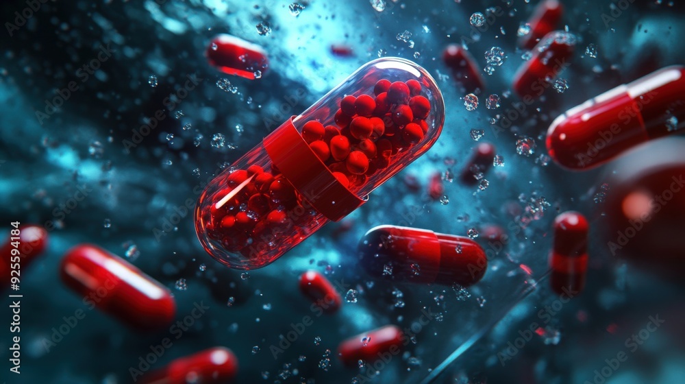 Nanotechnology-enhanced drug capsules dissolving in the bloodstream ...