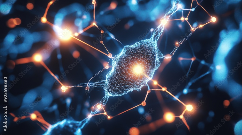 Visual representation of graphene conducting electricity, symbolizing ...