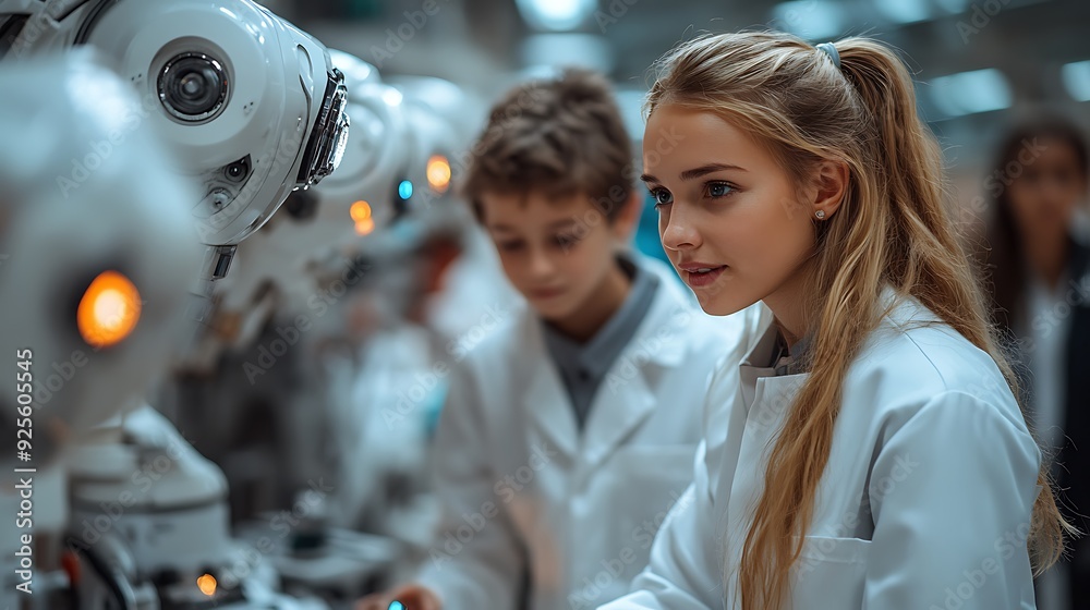 Field trip to real robotics laboratory, encouraging children in career ...