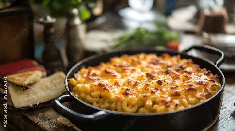 Cookbook with an emphasis on comfort food, open to a warm, hearty dish ...