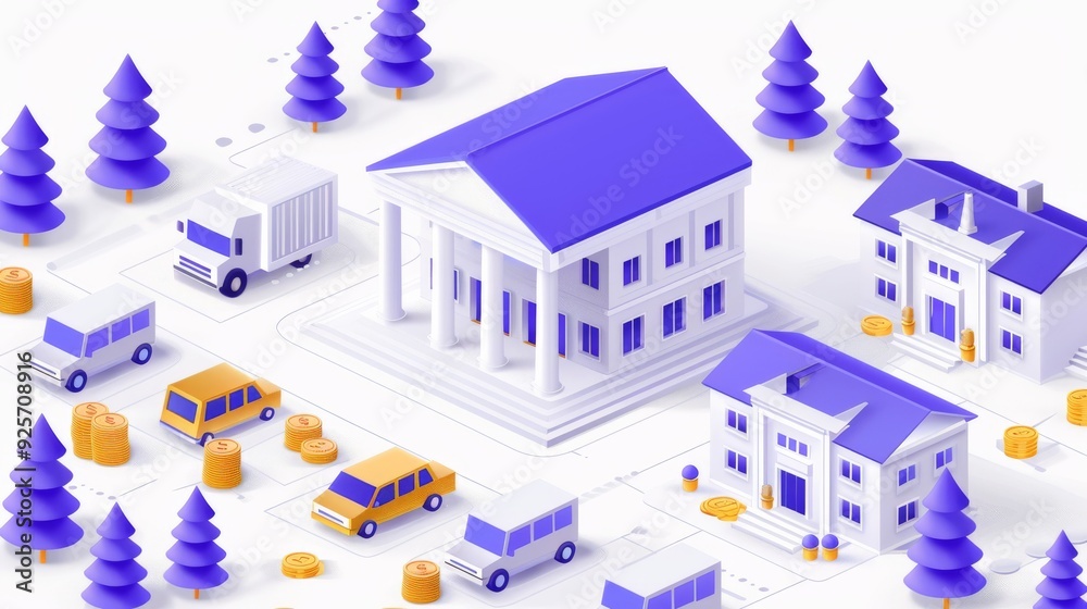 vectorial 2d flat visual purple and blue color for : Life insurance is ...