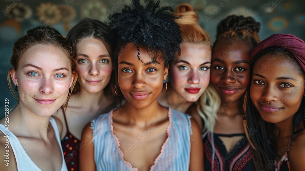 Multicultural Women Standing Together: Celebrating Diversity and ...
