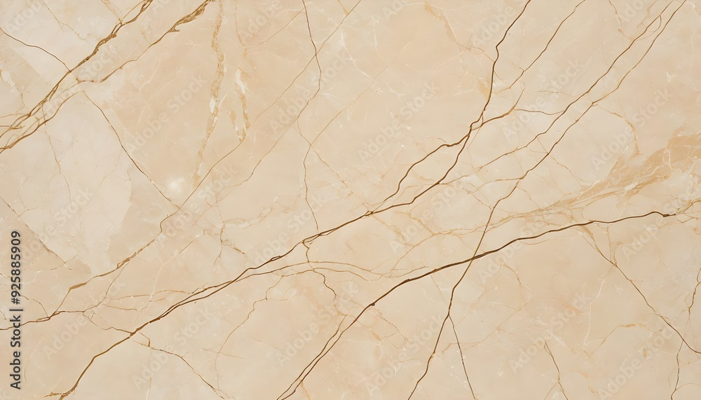 Refined Beige Marble Tile with Subtle Veins and Smooth Polished Texture ...