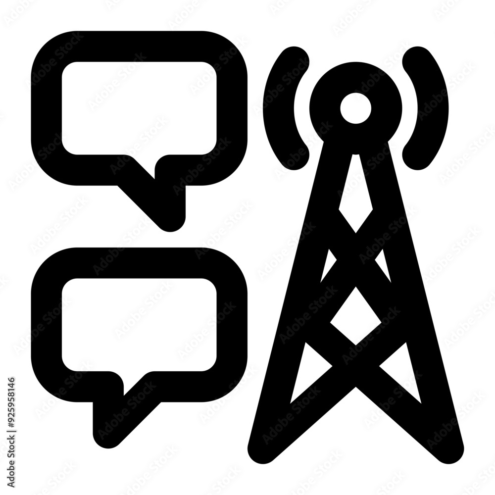 communication tower, transmission, tower, communications ...