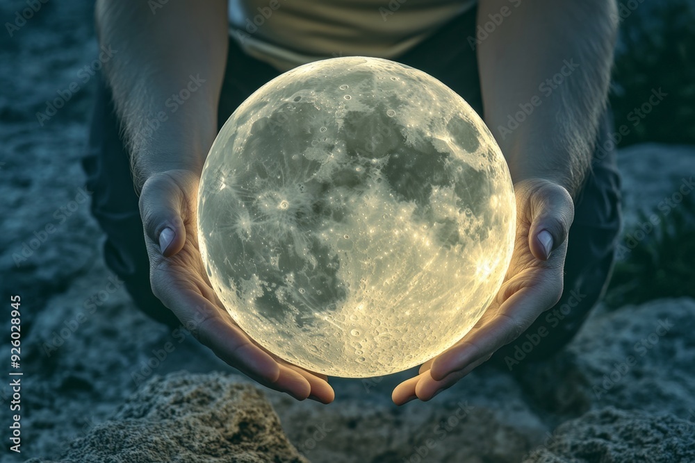 Forced Perspective Photography, a person appears to be holding a giant ...