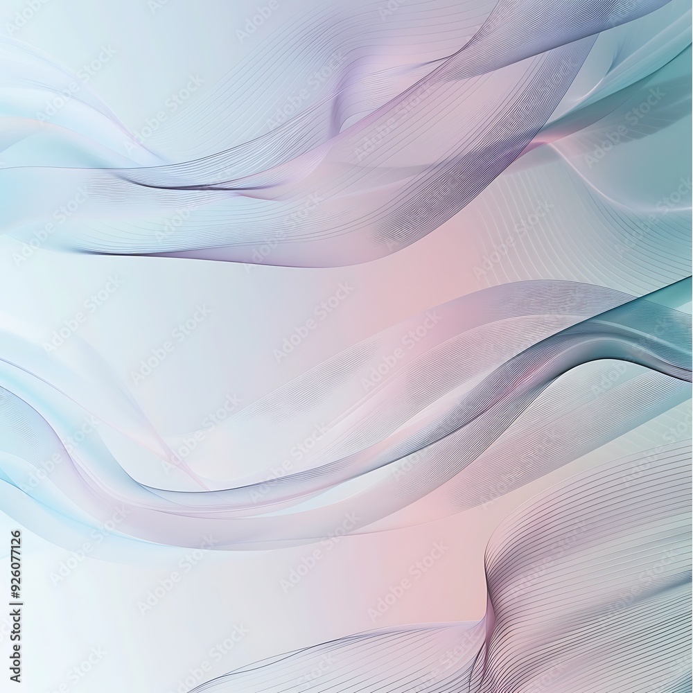 A simple, light background with a faint, abstract wave pattern in ...