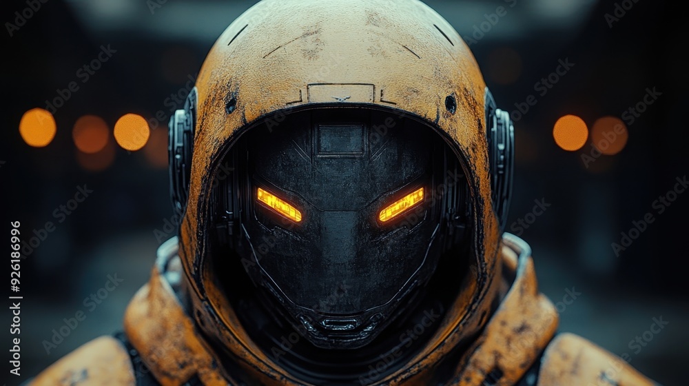 Robotic hacker with no identity, symbolizing cybercrime and the dangers ...