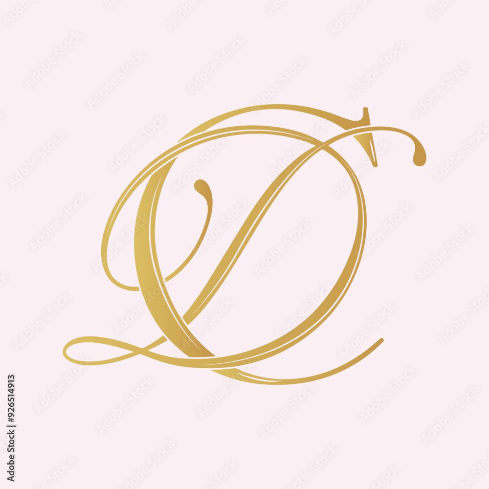 DC, CD, logo DC, Letter DC,monogram DC, vector, logo, Wedding Monogram ...