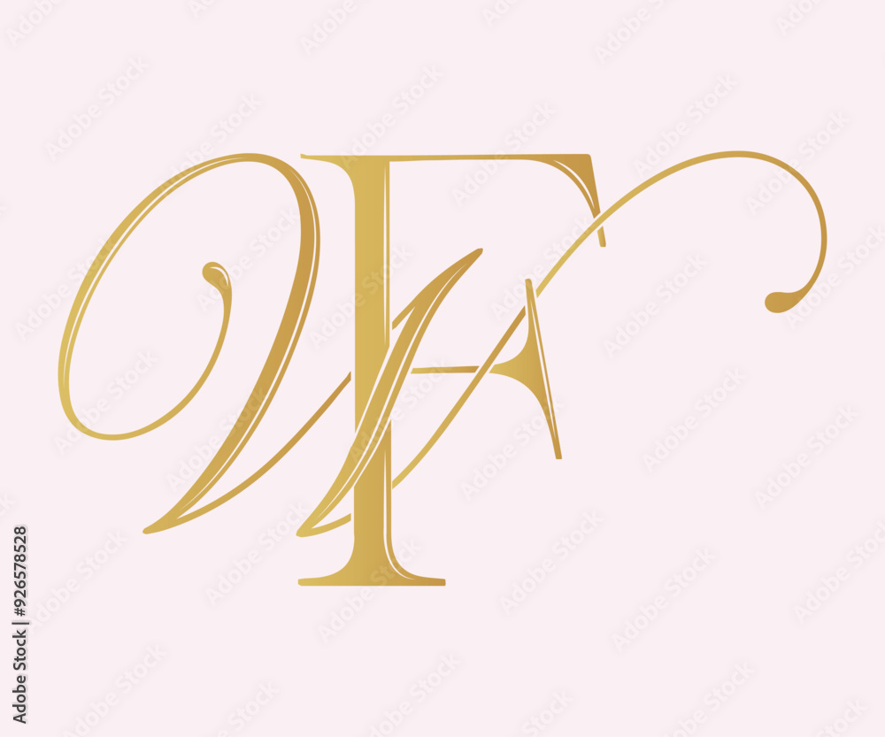 WF,FW, logo WF, Letter WF,monogram WF, vector, logo, Wedding Monogram ... WF,FW, logo WF, Letter WF,monogram WF, vector, logo, Wedding Monogram ...