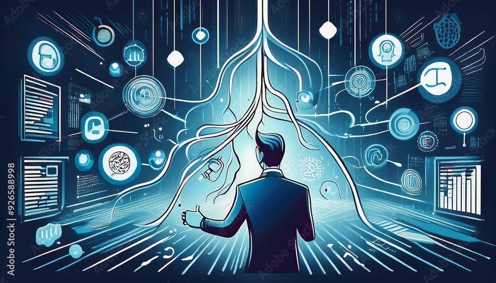 Information flows in the process of acquiring knowledge. Professional ...