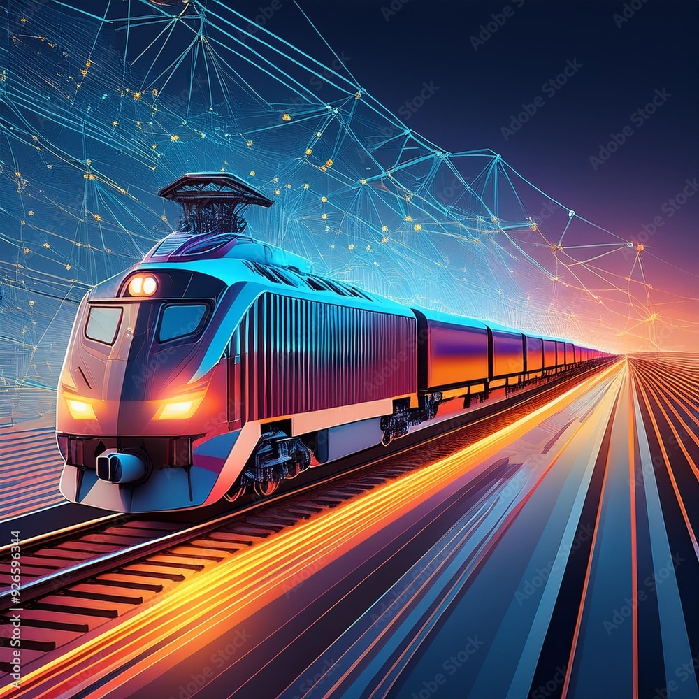 Trains carry cargo efficiently, making them a vital part of logistics ...