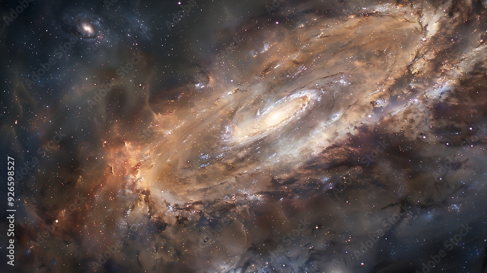 The galactic core, dense star clusters and a supermassive black hole ...