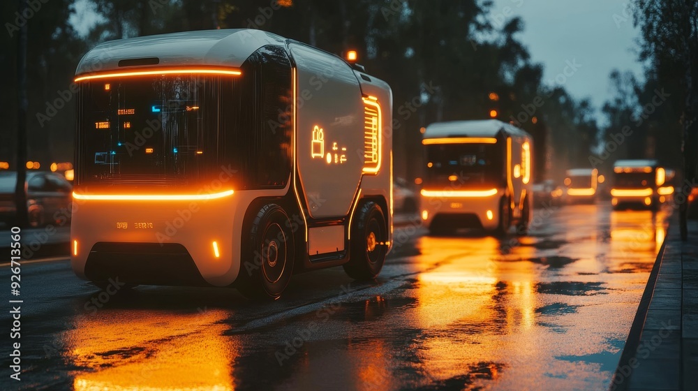 AI-Powered Autonomous Delivery Vehicles: Vehicles that deliver goods ...
