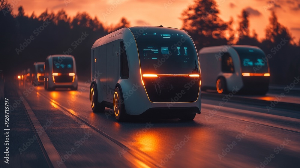 AI-Powered Autonomous Delivery Vehicles: Vehicles that deliver goods ...