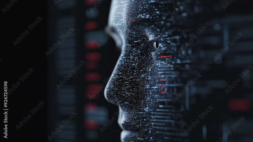 Innovative wireframe designs for facial recognition software ...