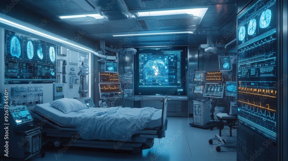 Futuristic Hospitals with AI-Enhanced Medical Research Systems ...