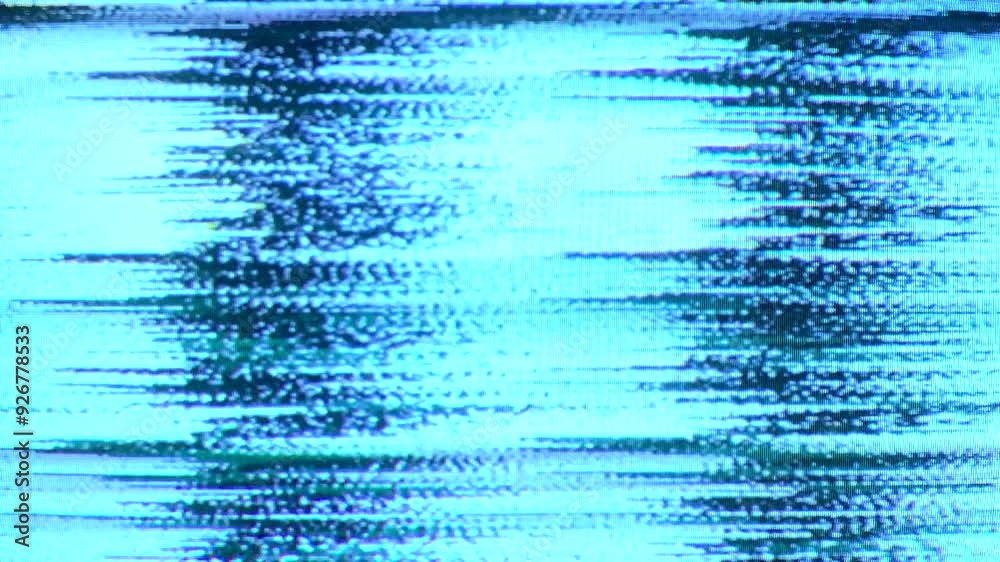 tv white noise static flicker abstract background detuned analog old ...