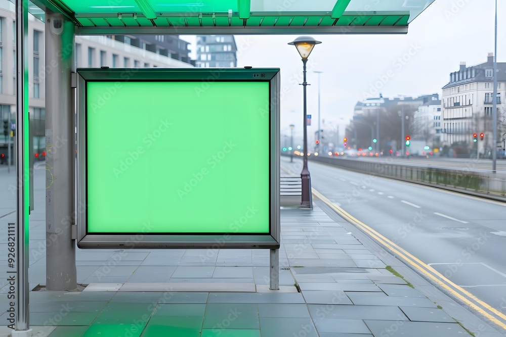 professional Green Screen Chroma Key Marketing Advertisement Billboard ...