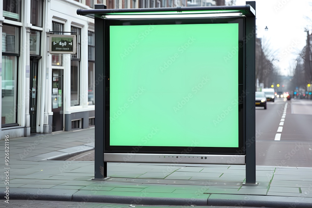 professional Green Screen Chroma Key Marketing Advertisement Billboard ...